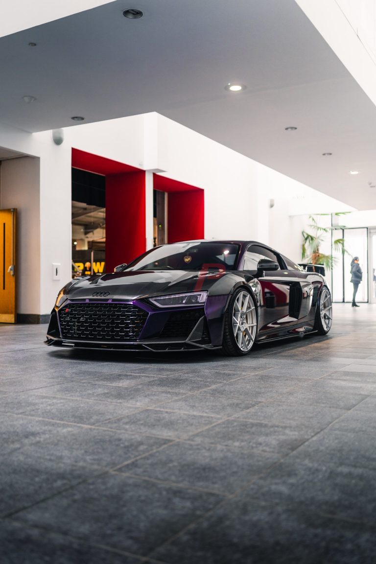 R8 Gen 2 Carbon Front Splitter – Audi R8 FL 2019+ Carbon Fibre Lip ...