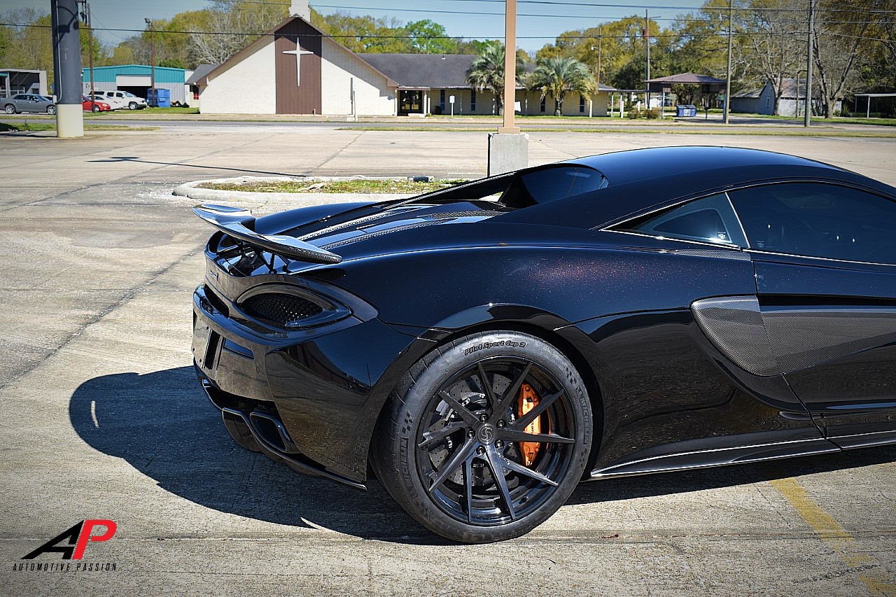 McLaren 570S 540C 570GT Dry Carbon Rear Wing AP DESIGN - Automotive ...