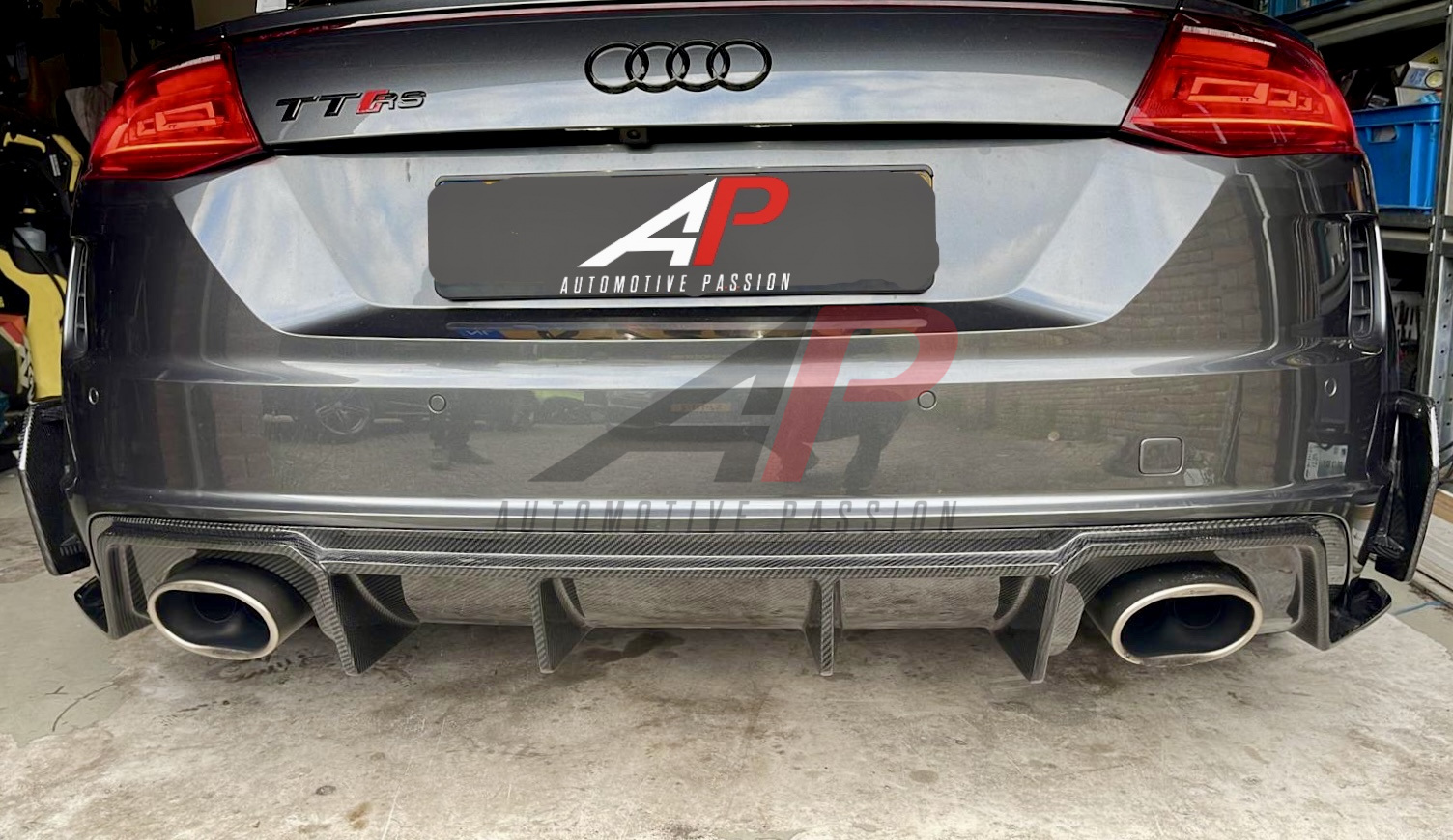 Audi TTRS 8S FL 2020- Diffuser Carbon fibre - Automotive Passion Uk